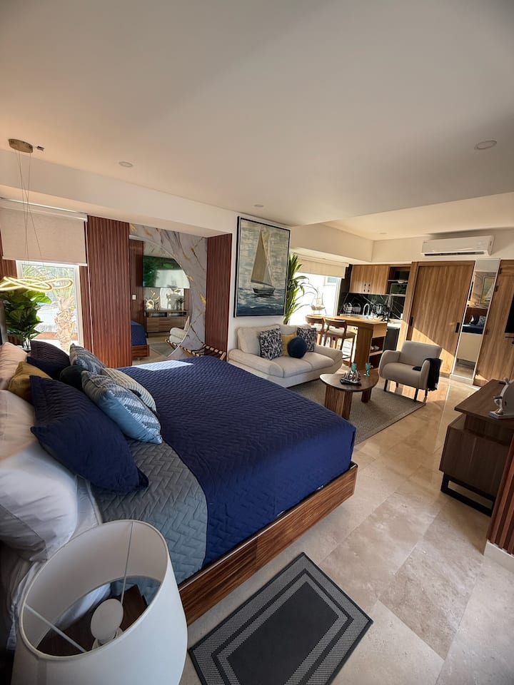 Depa Exclusivo Harbor | Playa + Infinity Pool - Mexico