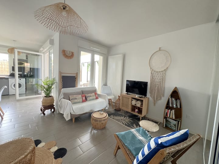 Appartement Central, Animaux Admis - 3 Pers. - Arcachon