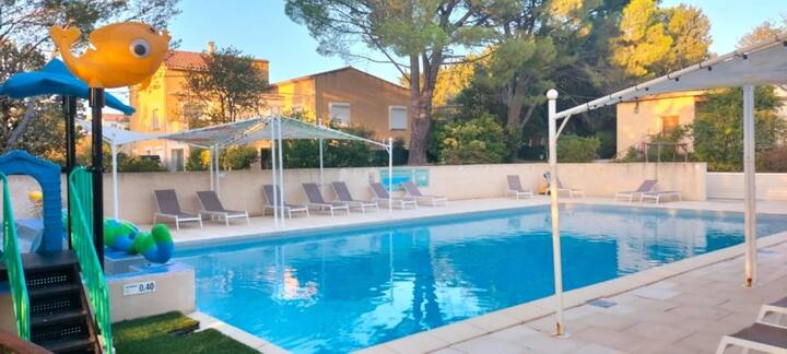Zecamping 3* Mobil Home 32m² Piscine - Le Thor