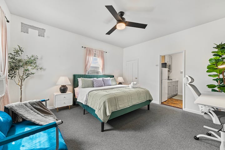 One Br Unit  Ac/celling Fan/private Space/3 Guests - Santa Clara, CA