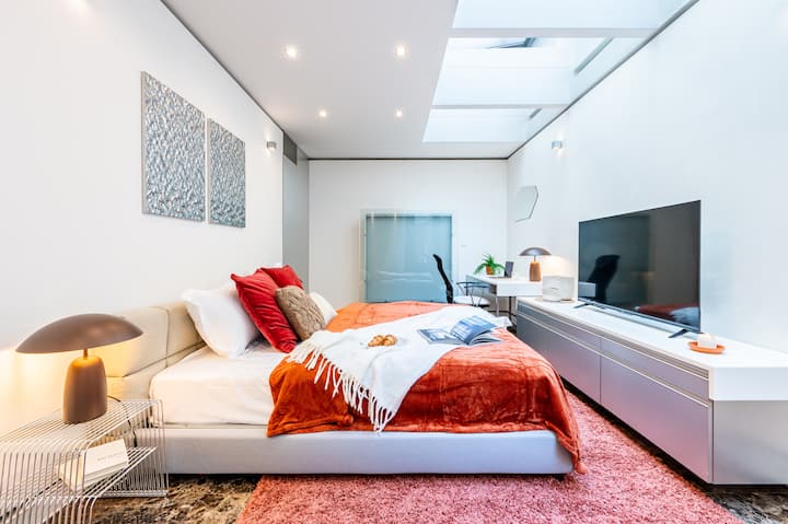 1bdr Apt. W/ Ac • Desk • Tv & Netflix • Old Town - Praga