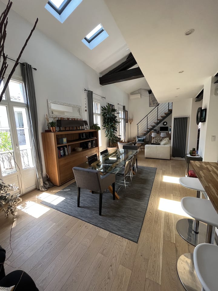 Loft Au Charme Unique Au Coeur De Montpellier - Montpellier