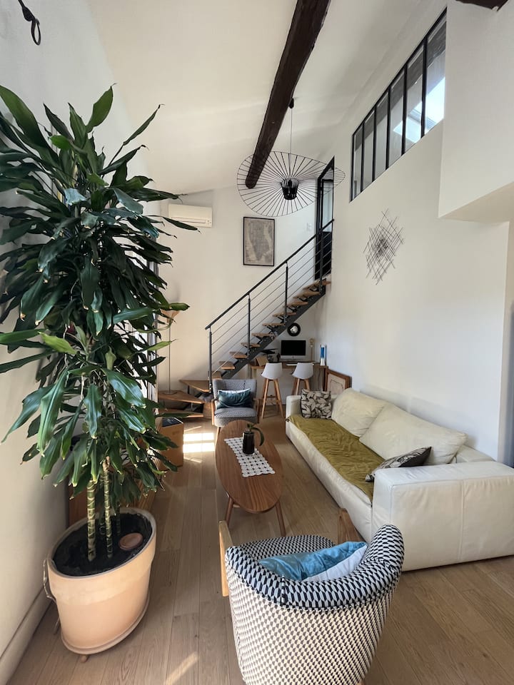 Loft Au Charme Unique Au Coeur De Montpellier - Montpellier