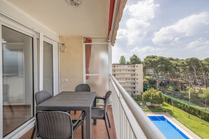 Apartamento Con Piscina Y Parking - Salou