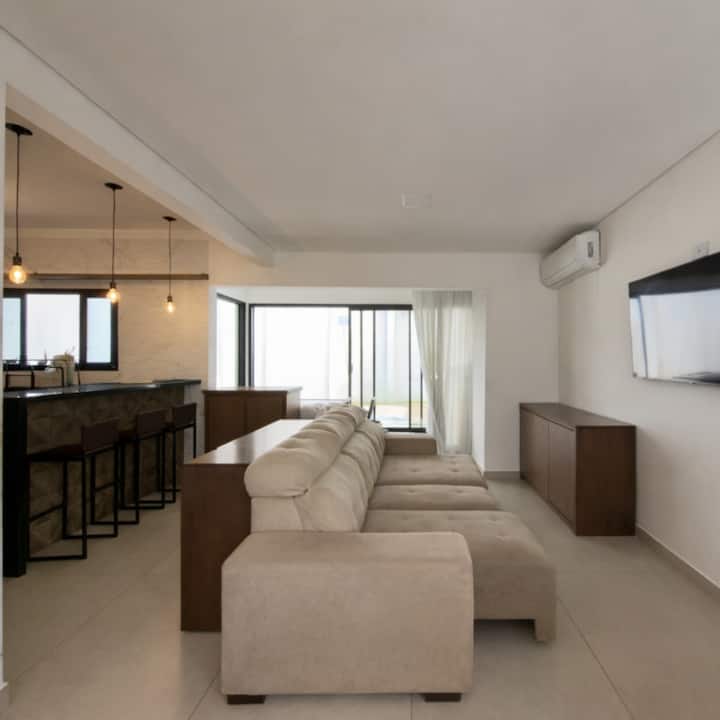 Casa: Piscina, 3 Suítes | ÁRea Gourmet, 8 Pessoas. - Atibaia