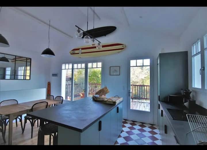 Maison 4 Chambres Petit Piquey Piscine Et Terrasse - Cap Ferret