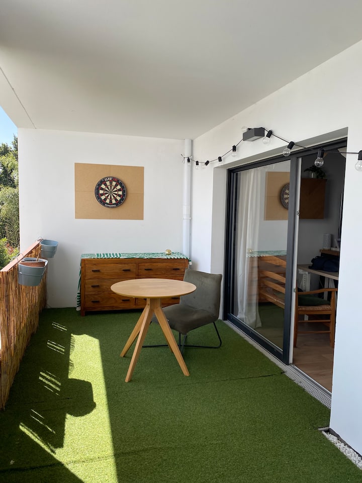 Charmant T3 Tarnos - Centre Ville Au Calme - Bayonne