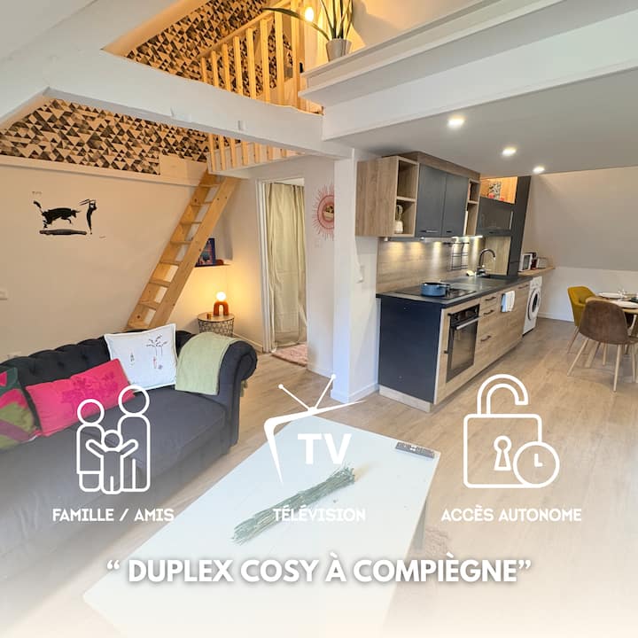 Duplex Cosy éQuipé - ibis Compiegne