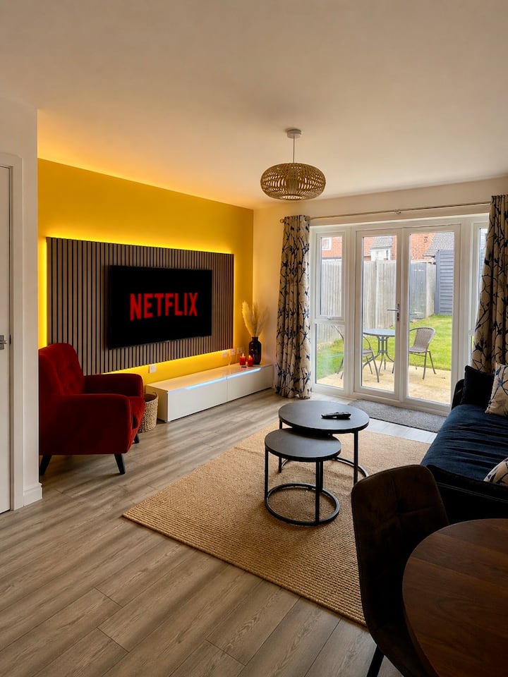 Sleeps 5 | House | Parking X2 | Flexible Beds - Campton