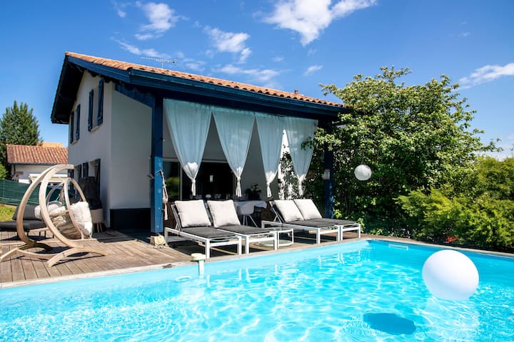 Villa Zabalean Piscine Chauffée 8 Pax Plages 5mn' - Ciboure