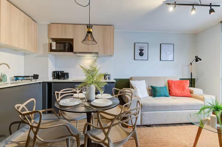 A Pasos Del Movistar: Moderno Para 6 - Chile