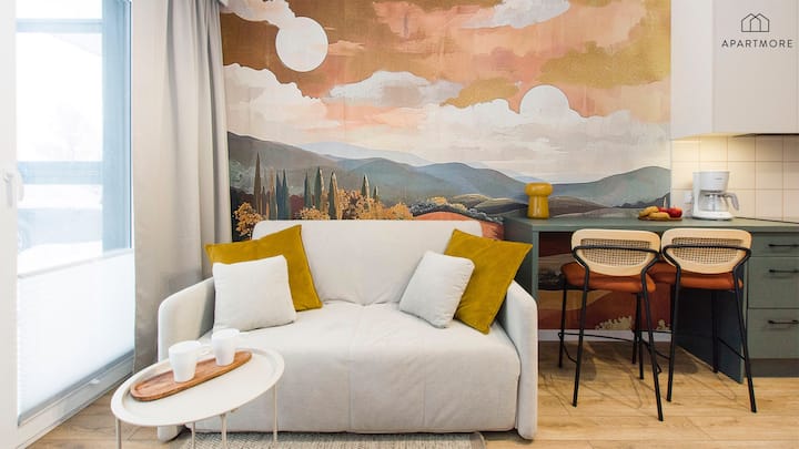 Charming Indie Apartment | Green Patio - Gdańsk