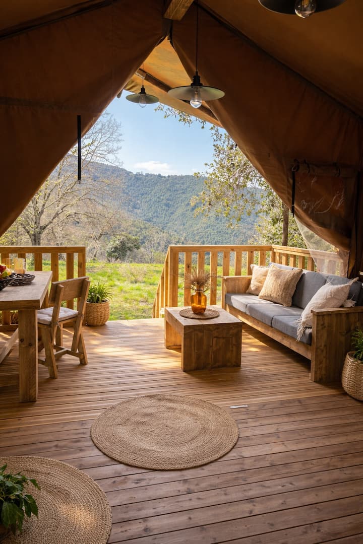 ÉCo-lodge, Tente Au Cœur D'une Forêt Nourricière - Corsica