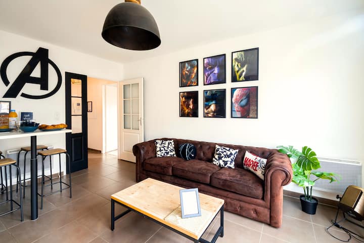 Stark Tower Loft – À 13 Min De Disneyland - Montévrain
