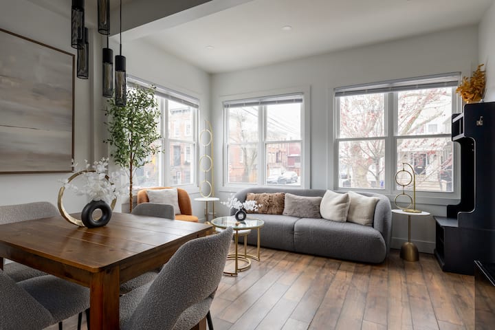 Modern Jersey City Duplex Near Path & Nyc Access - 澤西島