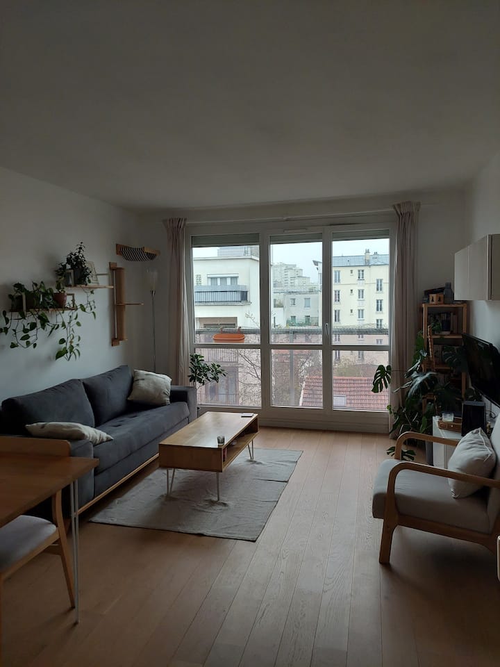 Appartement Pantin - 45m2 - Buttes-Chaumont