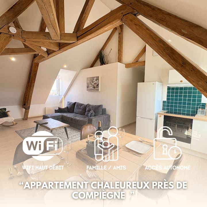 Spacieux 3 Chambres - Compiègne