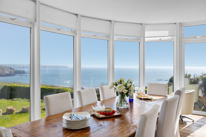 Seaview Family Retreat | Sleeps 12+ | Bigbury - Bigbury-on-Sea