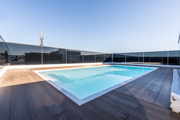 C18 - Luxury 1br Terrace & Piscine Rooftop - Casablanca