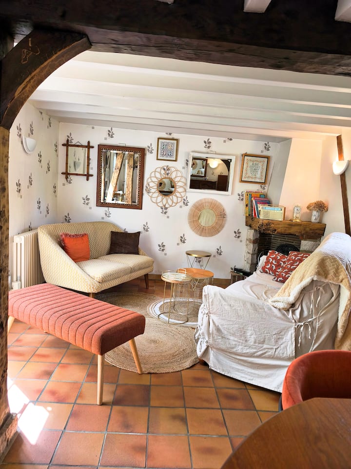 La Petite Maison - Charme Normand Et Authenticité - Bourgtheroulde-Infreville