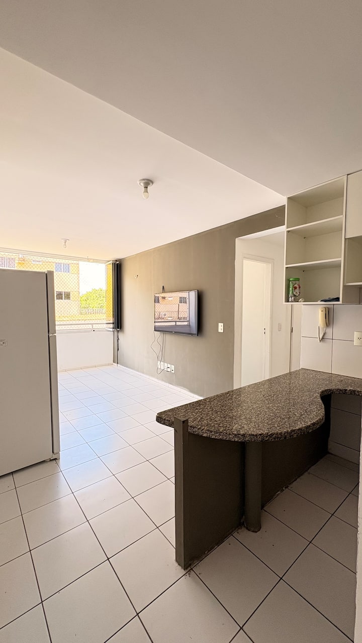 Tranquilidade De Um Apartamento Amplo De 2 Quartos - Teresina