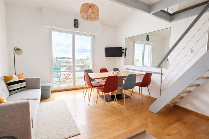 Charmant Duplex Avec Vue Sur Le Chenal - Olonne-sur-Mer