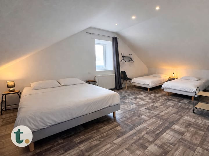 Tranquiloue - Coliving Chambre 4 - 10min Puy Du Fo - Puy du Fou