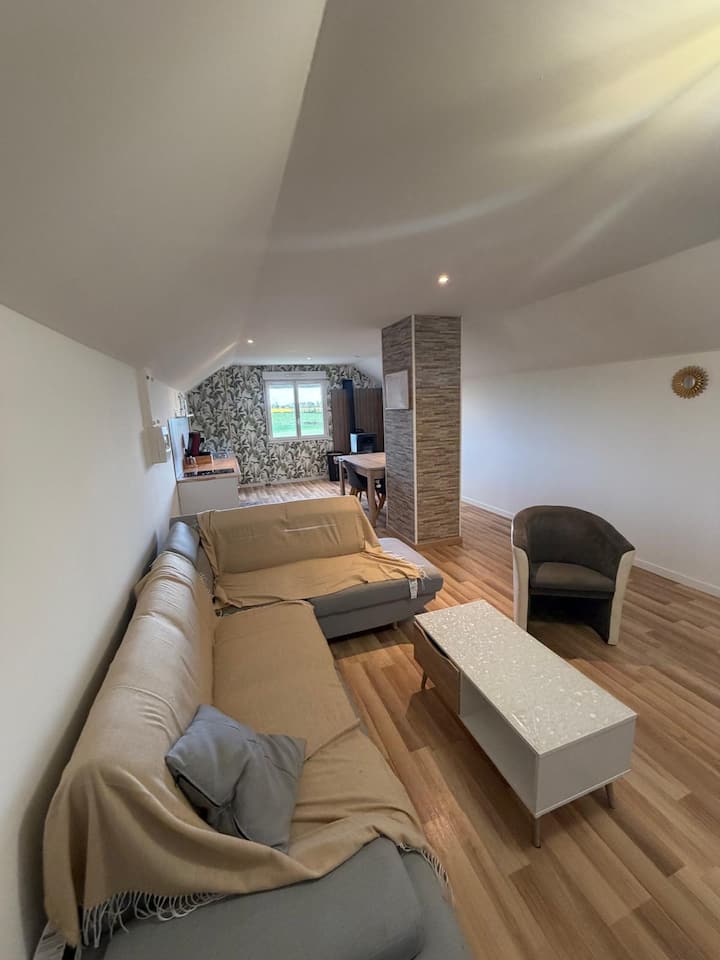 Haut De Maison Avec Extérieur - Louhans