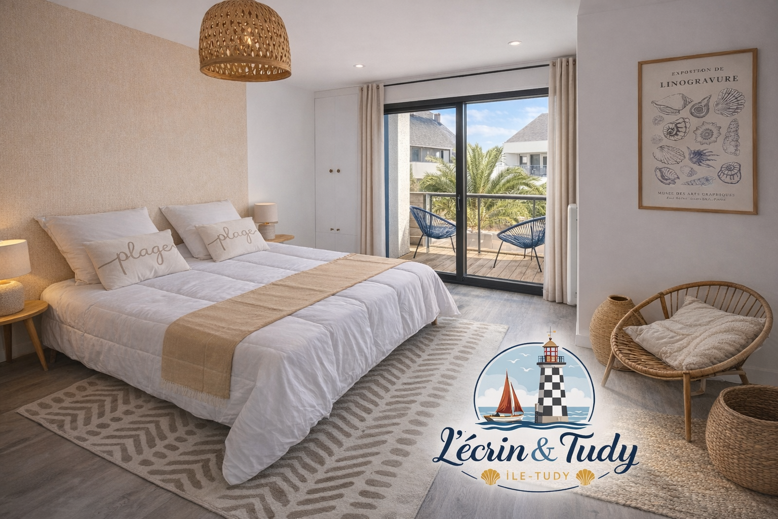 Charmant Triplex à 200 M De La Plage - Île-Tudy