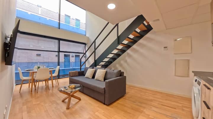 Estilo Dúplex & Ac En Madrid Norte · Ideal Para 4 - Alcobendas