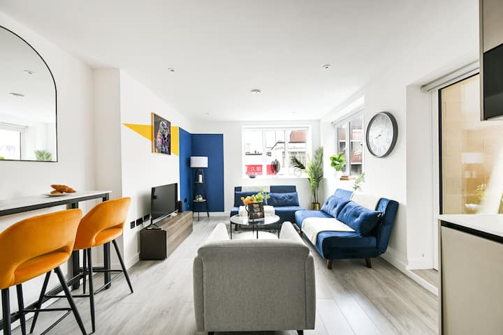 Hendon 2-bed, Sleeps 6, Tube 15 Min, Pet-friendly! - Londres