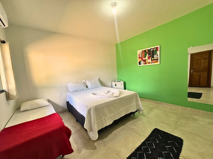 Suíte Confortável Com áRea De Lazer E Piscina - Bonito