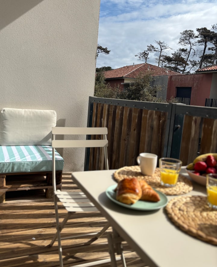 T2 Cosy Et Calme, à 5 Min à Pied De L’océan - Labenne
