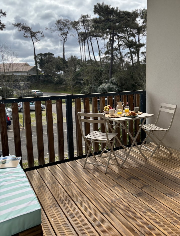 T2 Cosy Et Calme, à 5 Min à Pied De L’océan - Labenne