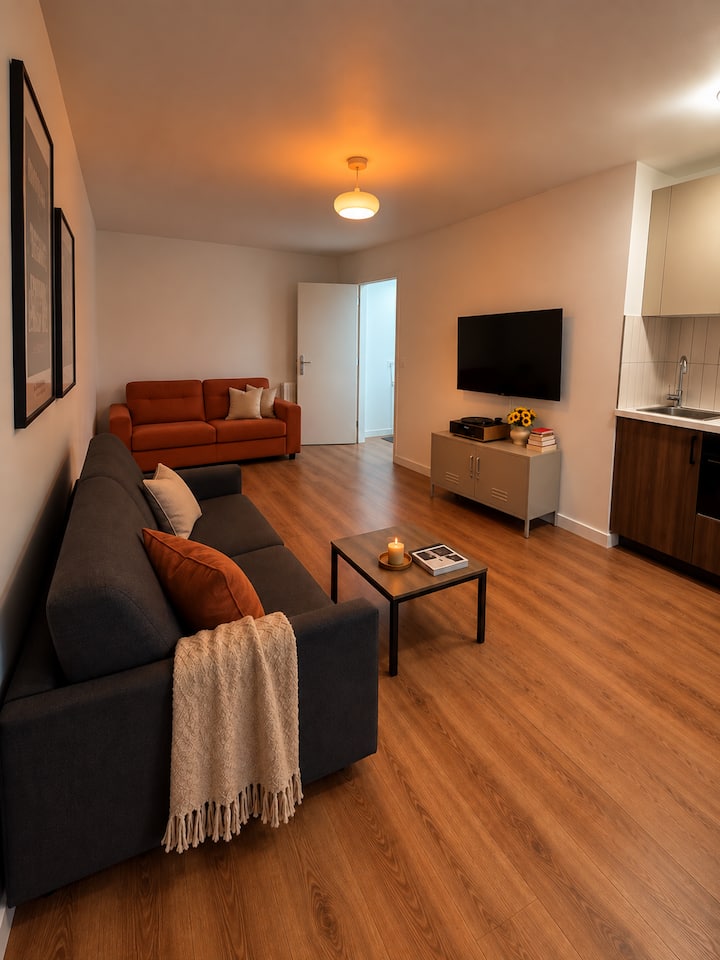 Beau Studio Proche Paris Avec Terrasse Privée. - Saint-Denis, France