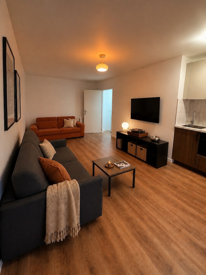 Bel Appartement Proche Paris Avec Terrasse Privé. - Saint-Ouen