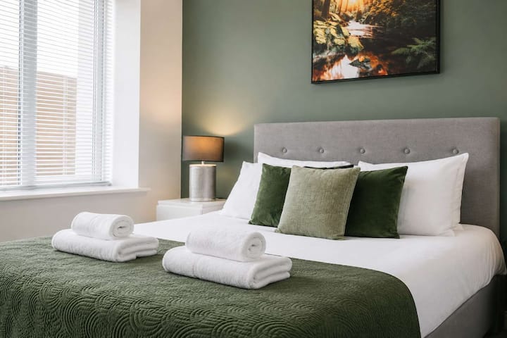 2br Salford | Manchester | Sleeps 6 | Free Parking - Salford