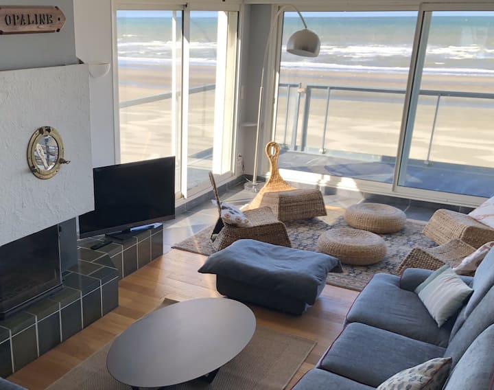 Vue Mer & Plage Exceptionnelle - 95 M2 - Terrasse - Fort-Mahon-Plage