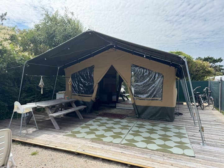Luxe Glamping Safaritent Op Camping De Lakens - Zandvoort