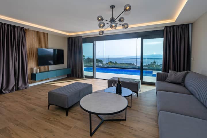 Luxury Villa Sirius Heated Pool, Makarska Riviera - Promajna