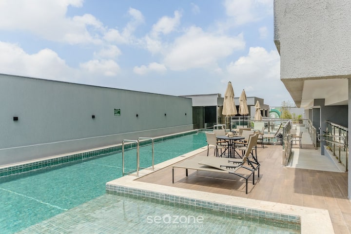 Ap A Cond. With Pool In The City Center Grla1303 - Anápolis