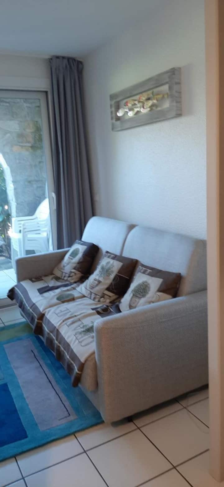 Studio Bord De Mer Avec Terrasse 5 Personnes - Sél - Arzon