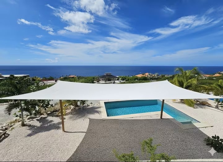 Gezellig Appartement Met Zeezicht En Zwembad - Curaçao