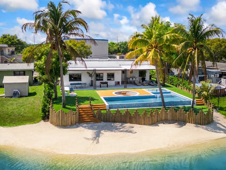 Lakefront Renovated Home W/heated Pool & Jacuzzi - Miramar, FL