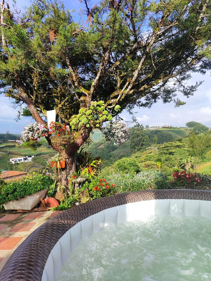 Refugio Campestre Con Jacuzzi Y Fogata - Marinilla