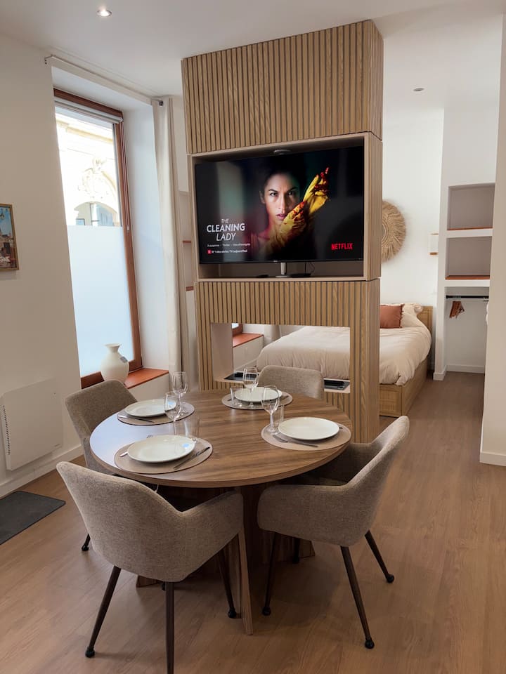 Appart Cosy 4 Pers. 900m Nausicaa Wifi+netflix - Boulogne-sur-Mer
