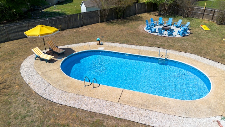 ~ The Sunshine House ~ Private Pool ~ Fire Pit ~ - Tyler, TX