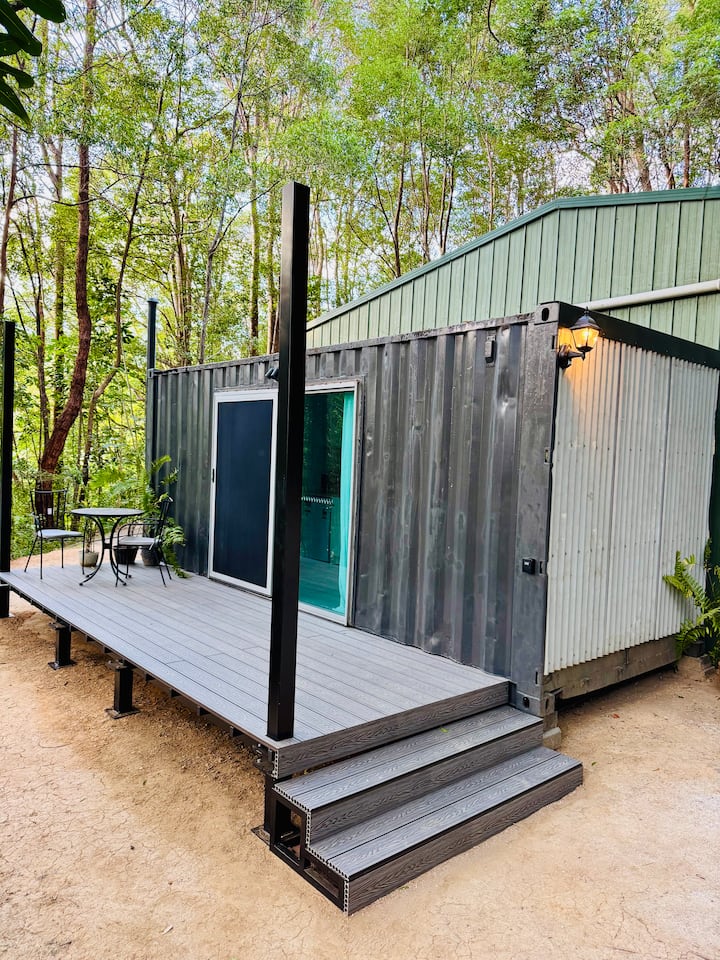 Luxury Forest Container - Private Romantic Escape - Gold Coast