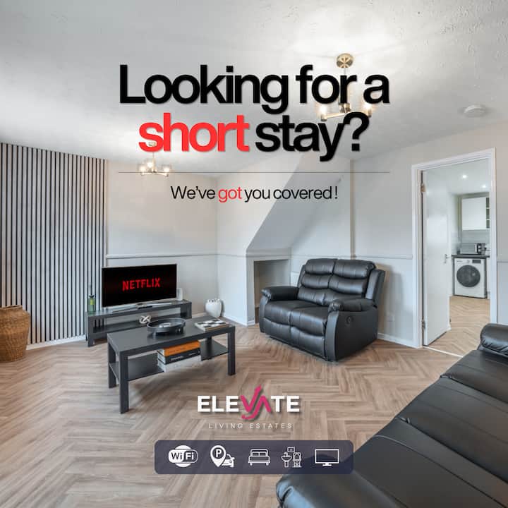 5 Br House Ideal For Contractors & Free Parking - 韋靈伯勒