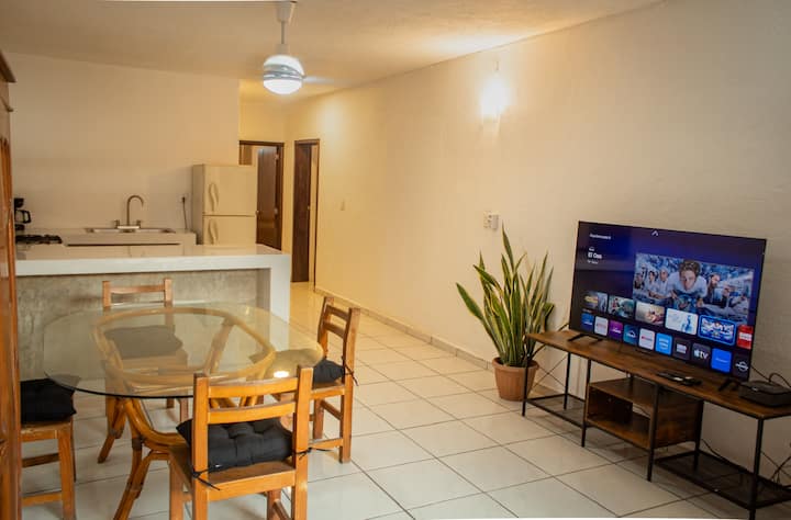 Depto. #11, A Unos Pasos De La Playa Las Brisas - Manzanillo